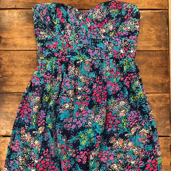 Shoshanna | Dresses | Shoshanna Strapless Cocktail Dress | Poshmark